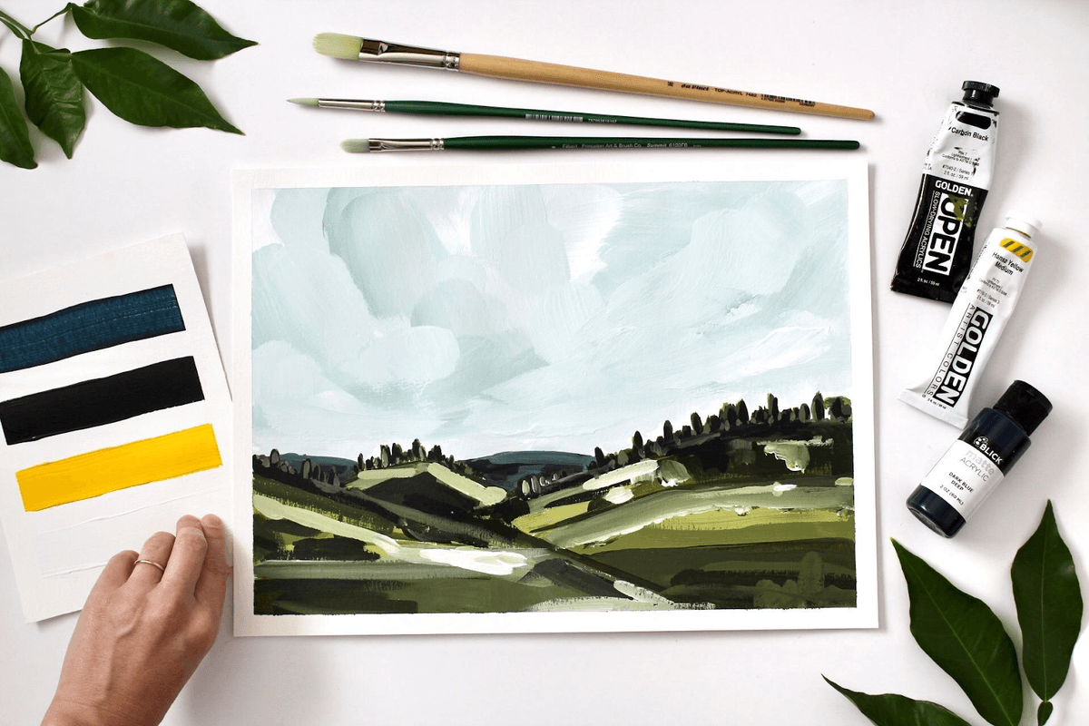 25 einfache, aber beeindruckende Acrylmalerei-Ideen für Anfänger:innen ...