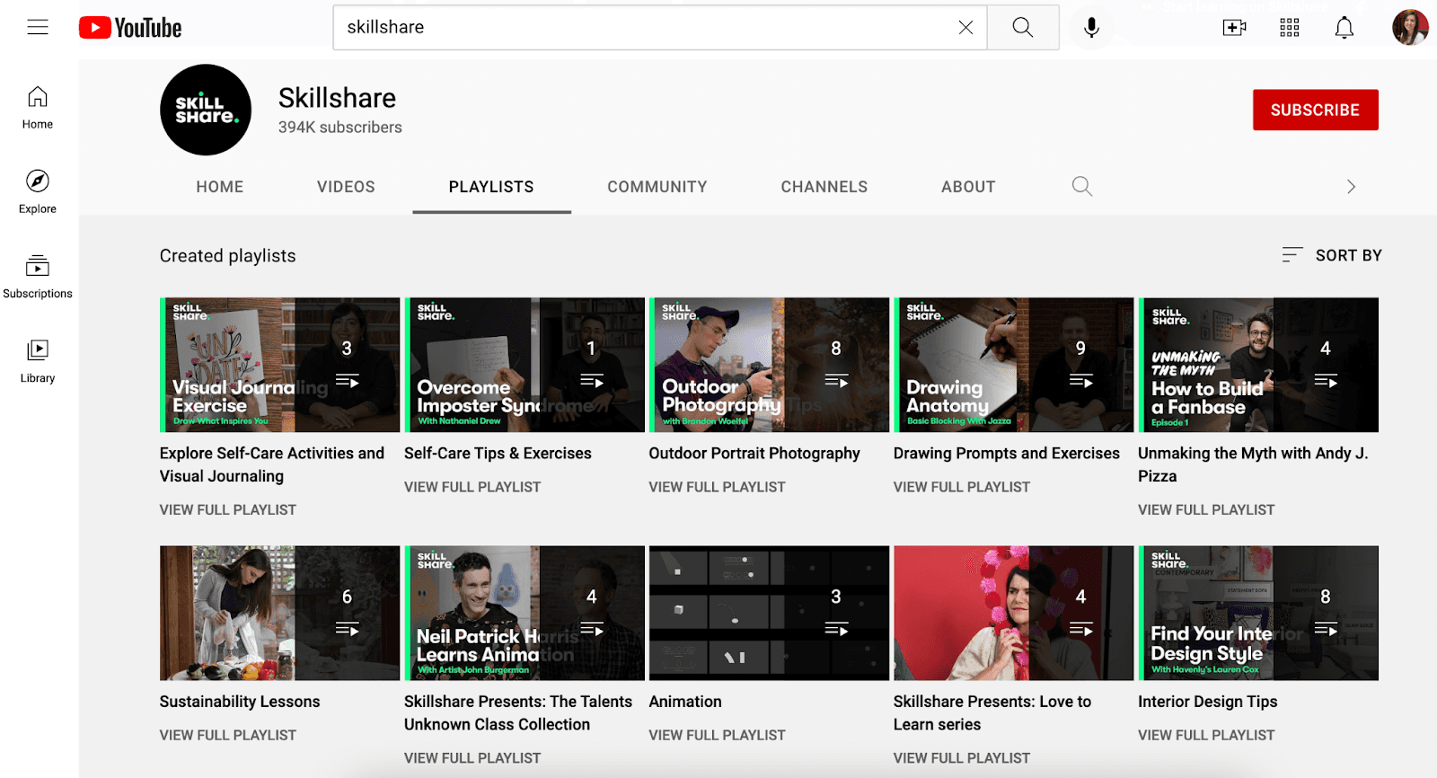 YouTube Playlists: How to Create, Use, and Share | Skillshare Blog