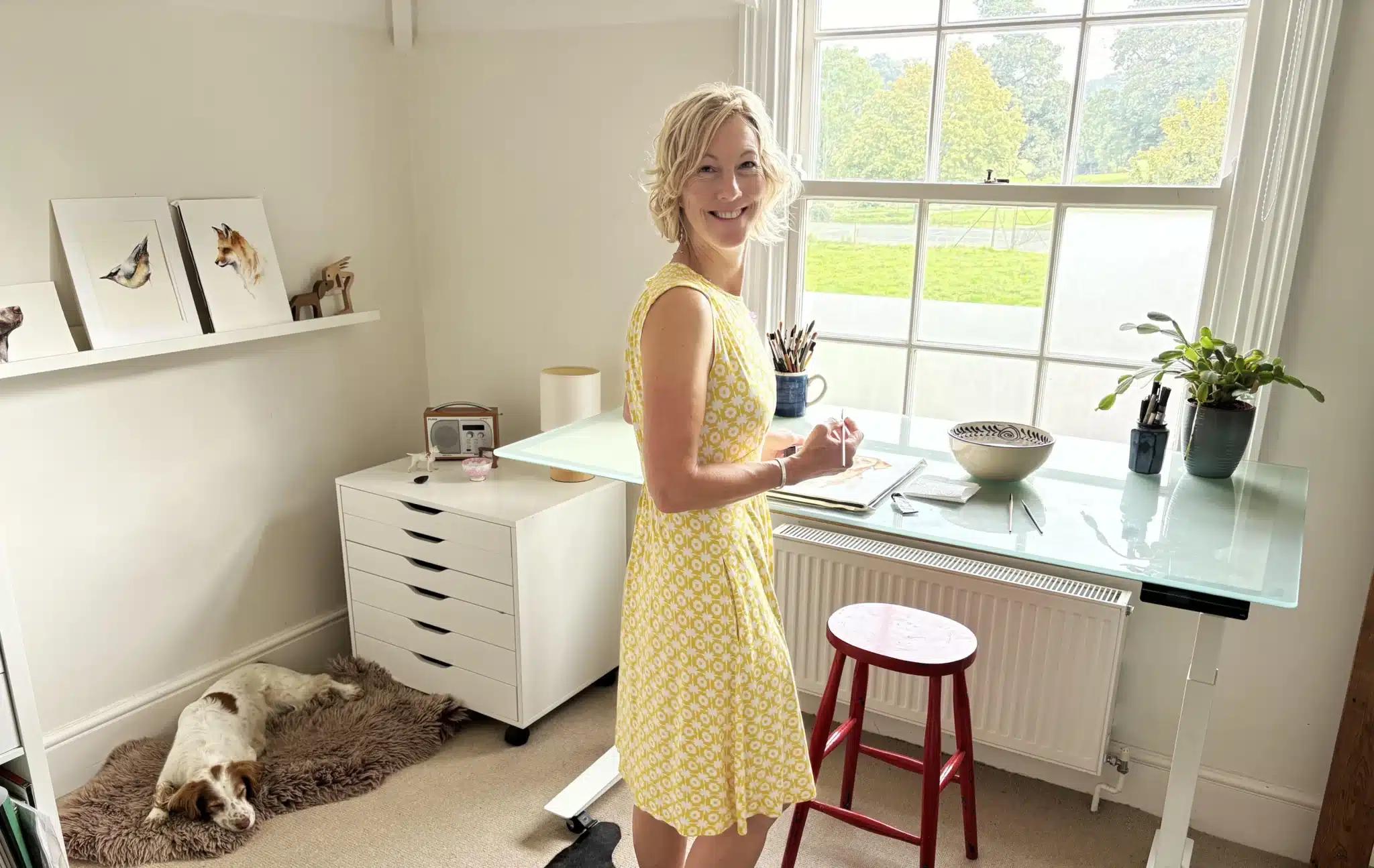 Inside a Day in the Life of Watercolor Artist Jane Davies | Skillshare Blog