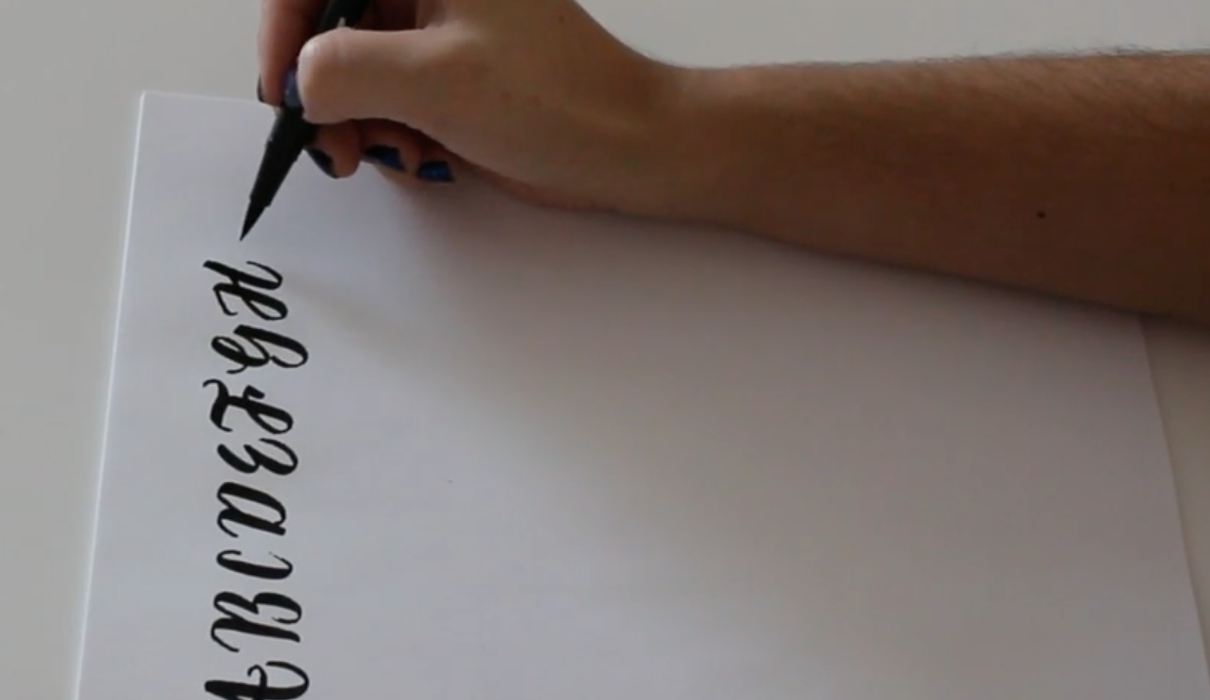 Brush Lettering: The Complete Guide for Beginners | Skillshare Blog
