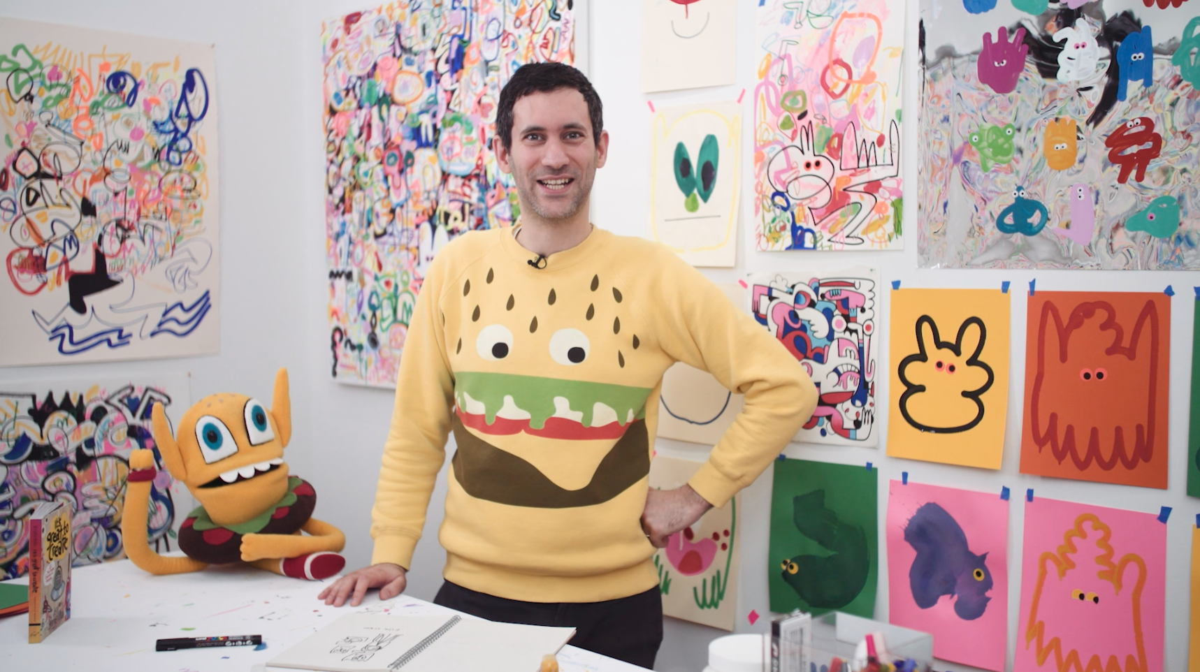Jon Burgerman Presents: Three New Ways to Get Creative | Skillshare Blog