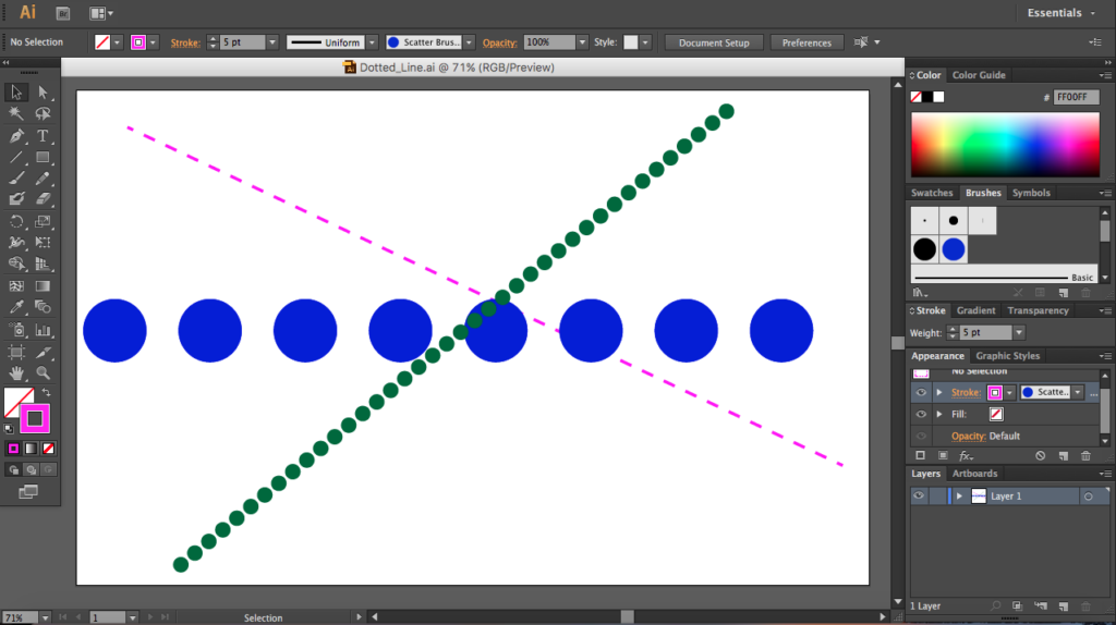 Here s How To Make Dotted Lines In Illustrator Skillshare Blog Here s How To Make Dotted Lines In Illustrator Skillshare Blog
