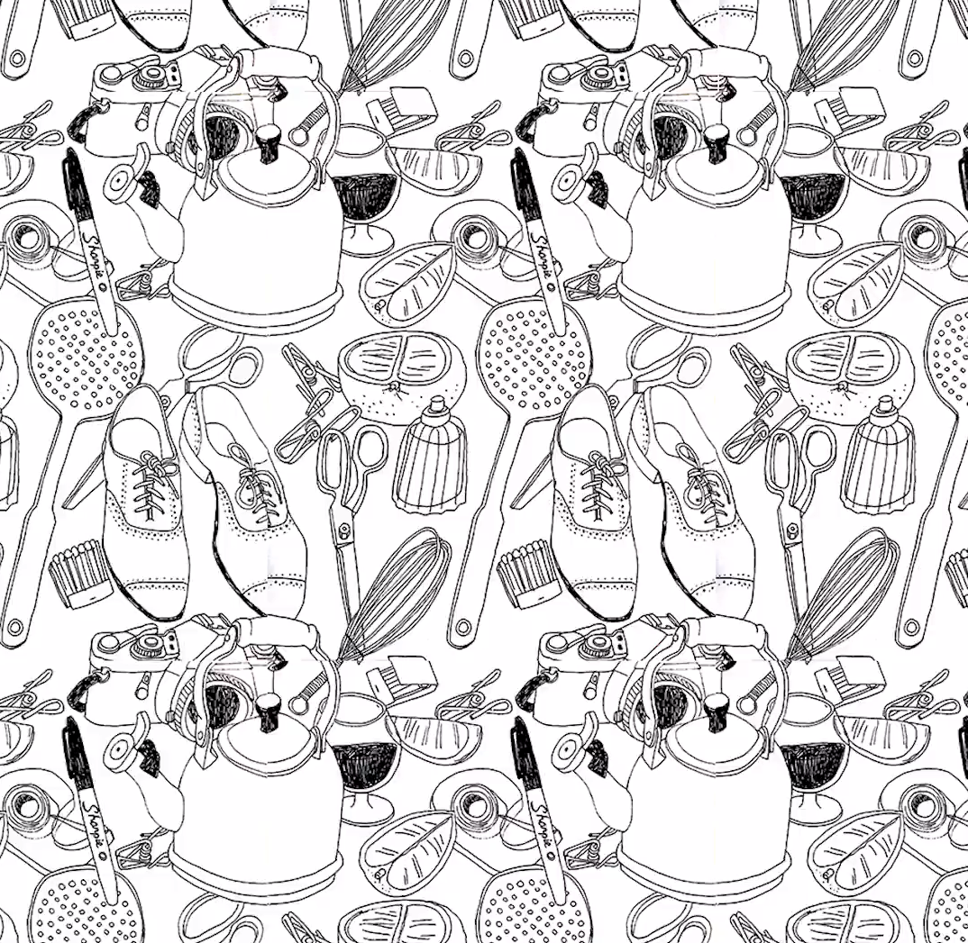 5 Steps To Illustrating A Repeat Pattern By Hand Skillshare Blog