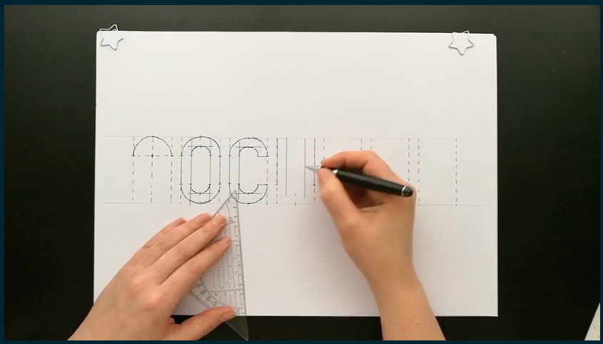 Learn Block Lettering A Step by Step Guide And Video Skillshare Blog