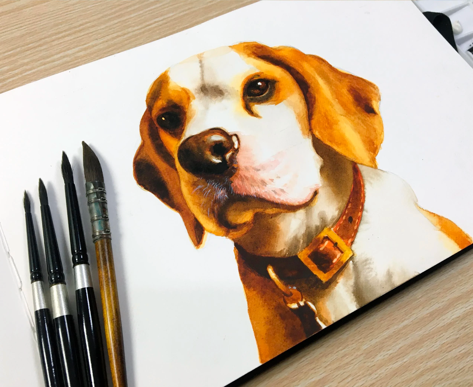 How To Paint A Realistic Watercolor Dog Skillshare Blog
