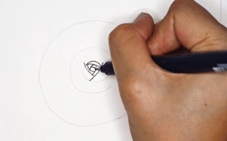 How to Draw a Rose by Hand: Easy Process, Realistic Blooms | Skillshare ...