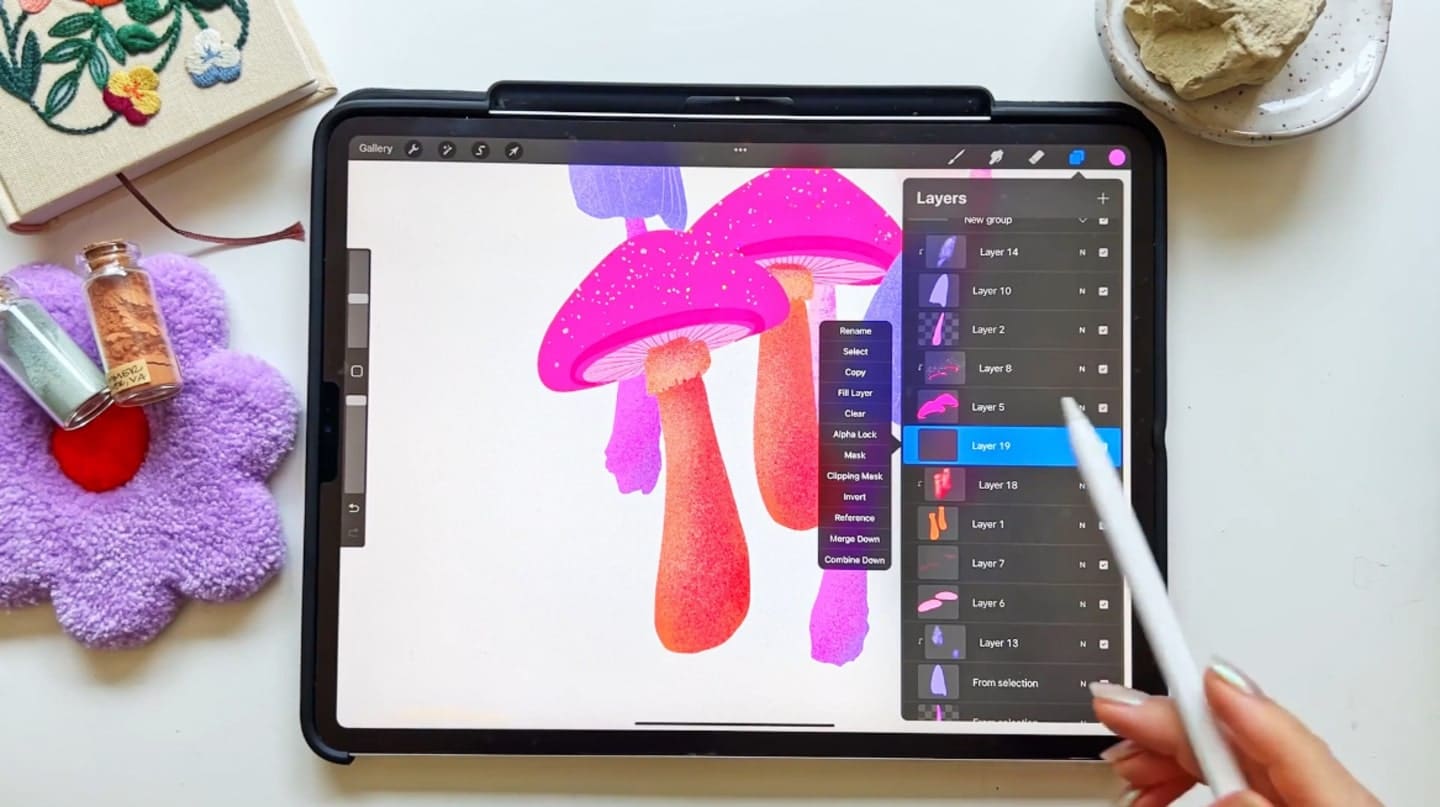 How to Copy and Paste in Procreate | Skillshare Blog