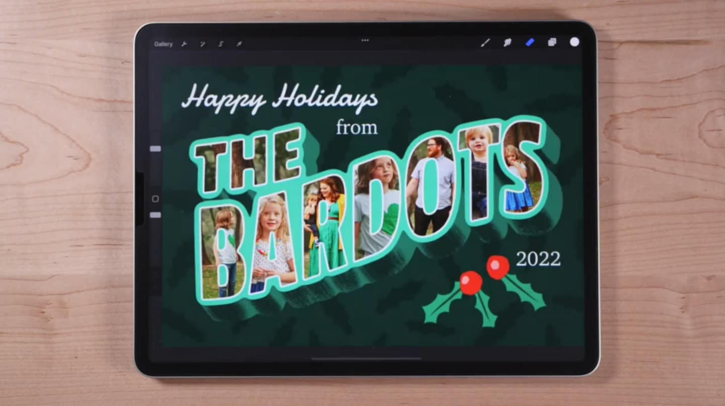 How to Curve Text in Procreate in 4 Steps | Skillshare Blog