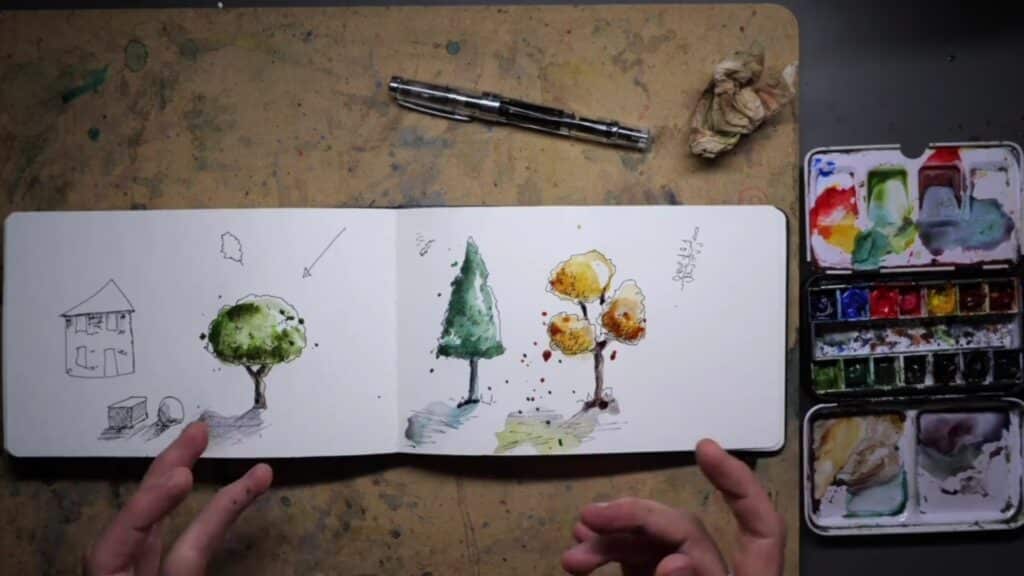 How to Draw Trees: A Step-by-Step Guide | Skillshare Blog
