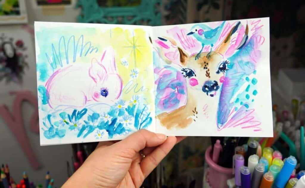 10 Sketchbook Prompts to Jump-start Your Art | Skillshare Blog